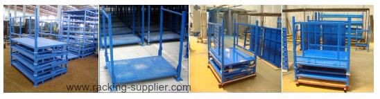 Powder Coating Steel Demountable Heavy Duty Stacking Stillage Rack ...