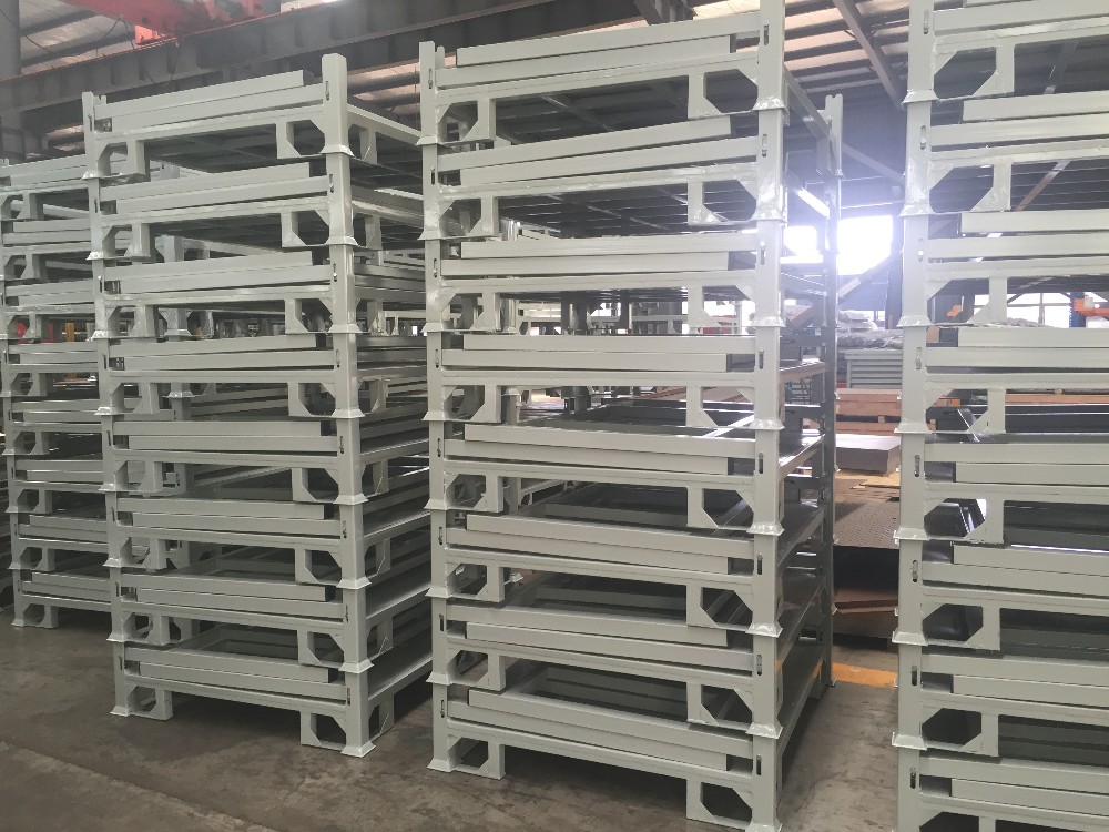 Warehouse Storage Use Stacking Steel Powder Coated Pallet Stack Rack ...