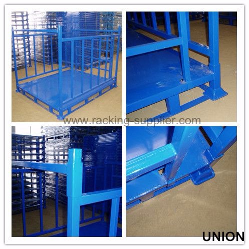 Stacking Customized Foldable & Collapsible Steel Pallet Box/Container ...