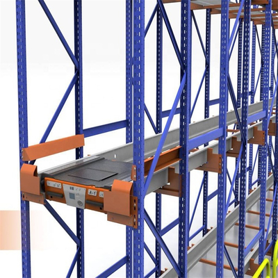 Automated warehouse racking system Radio shuttle rack with pallet ...