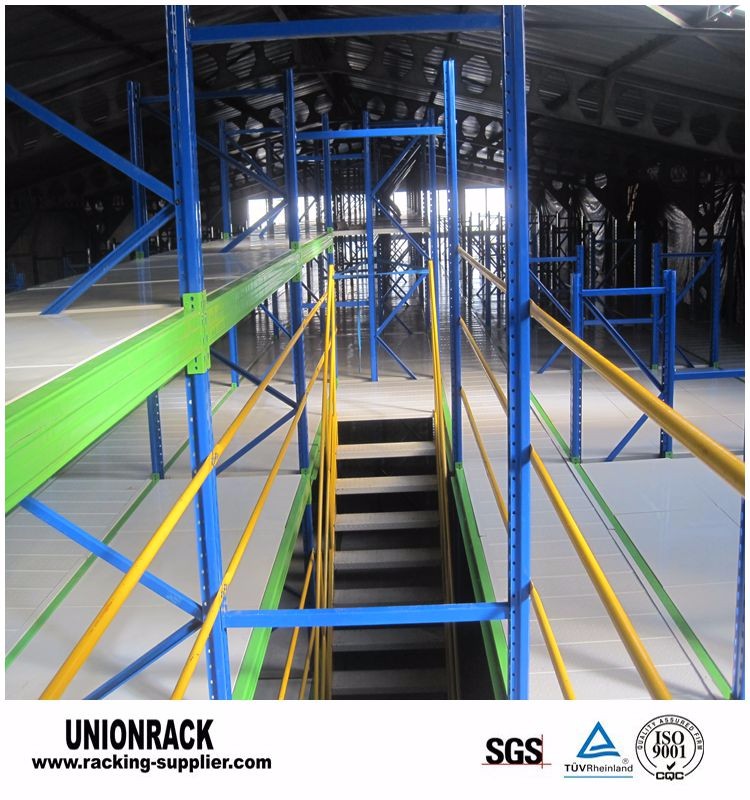 Jiangsu Union ISO Certificate Warehouse Multi Level Steel Metal Decking ...