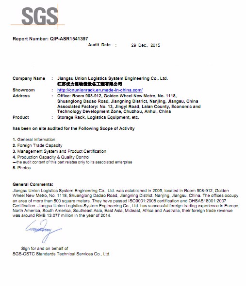 Cladding self rack supported ASRS with automated warehouse system - Buy ...