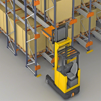 Automatic radio guide shuttle car/satellite pallet racking system - Buy ...