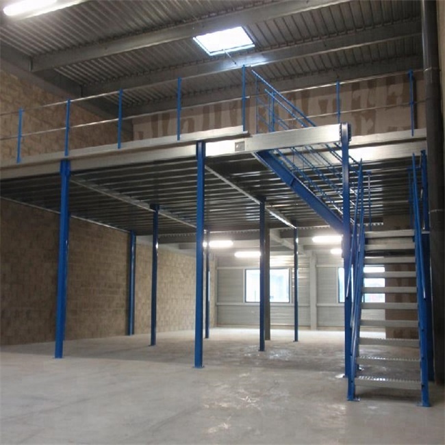 Industrial Warehouse Storage Heavy Duty Steel Mezzanine Floor Platform ...
