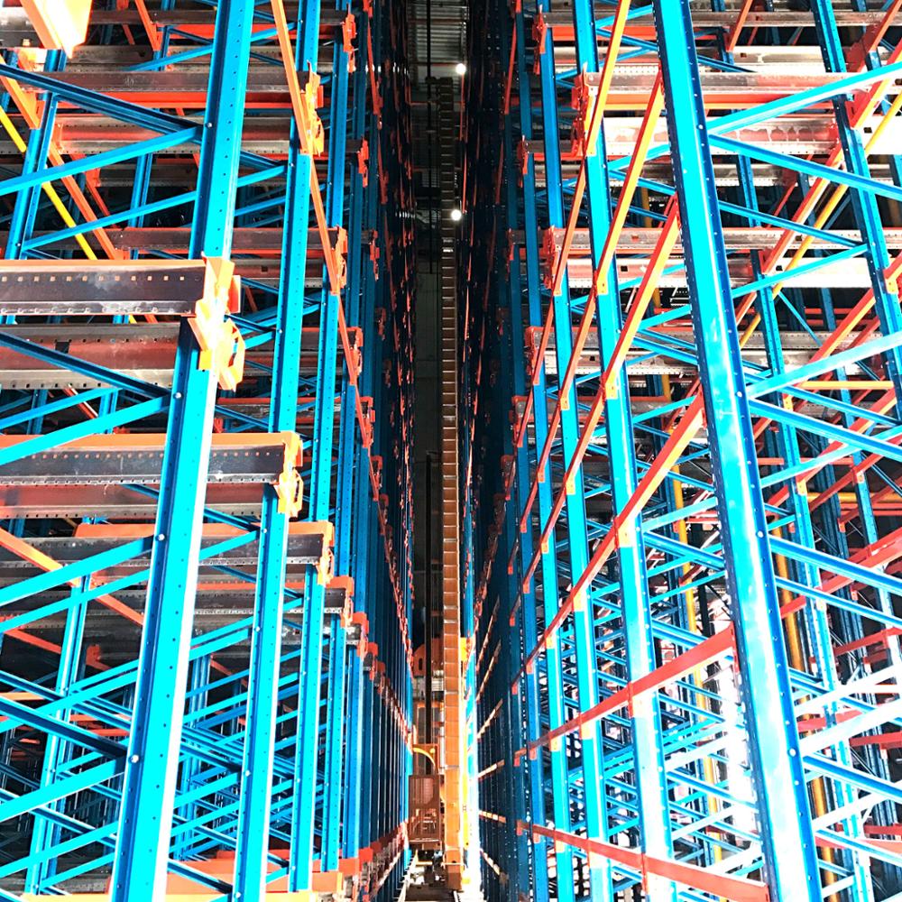 Single Deep Light Duty Stacker Crane ASRS Automatic Storage and ...