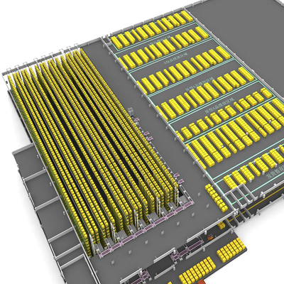 High Density ASRS Racking System Solution - Buy Jiangsu Union Logistics ...